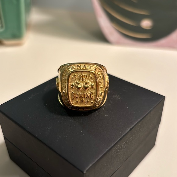 Accessories | 1983 International Boxing Championship Ring Collectable ...